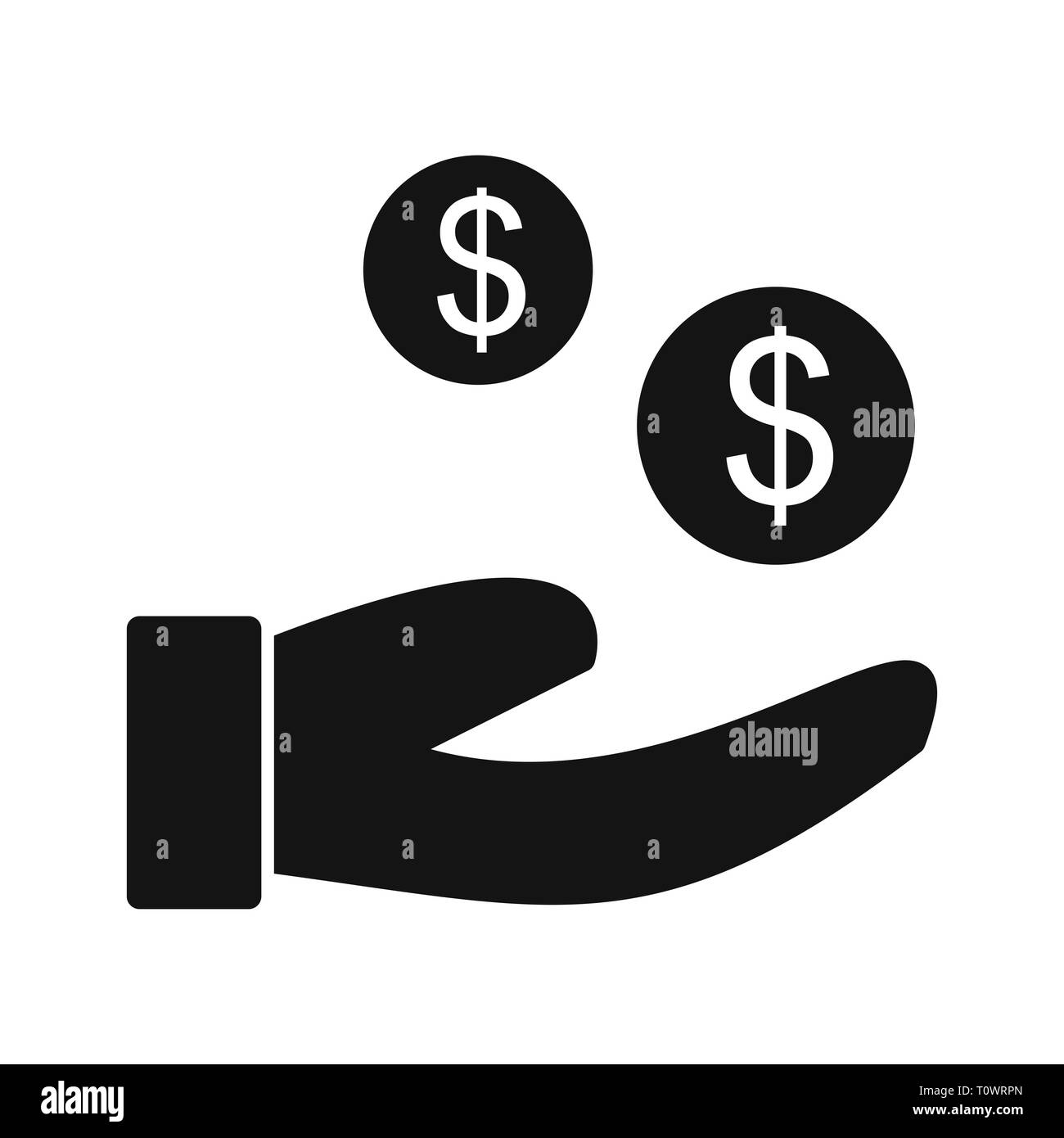 Illustration Buyer Icon Stock Photo - Alamy