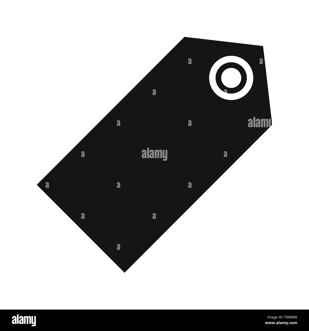 Illustration Tag Icon Stock Photo - Alamy