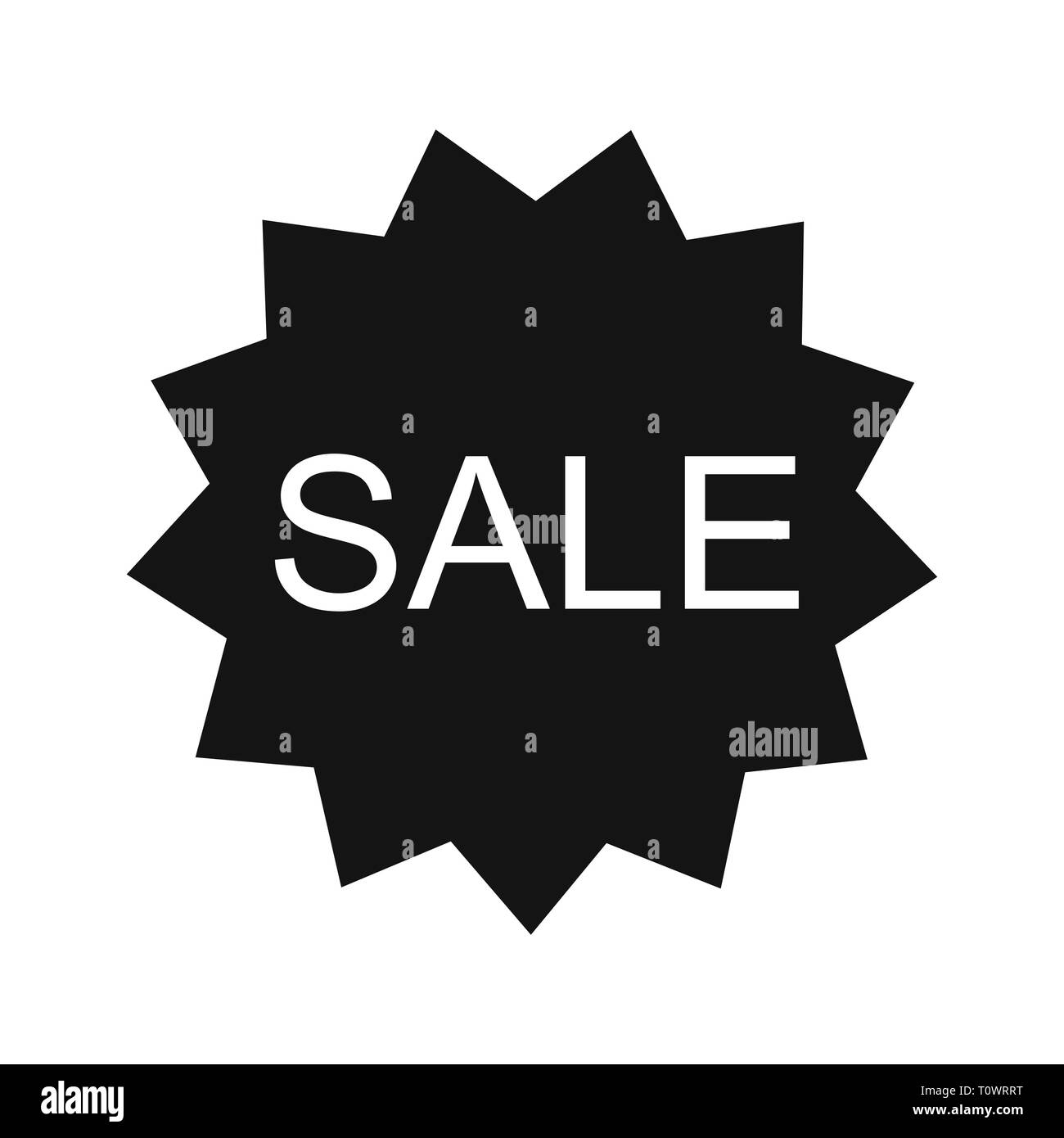 Illustration Sale Icon Stock Photo - Alamy
