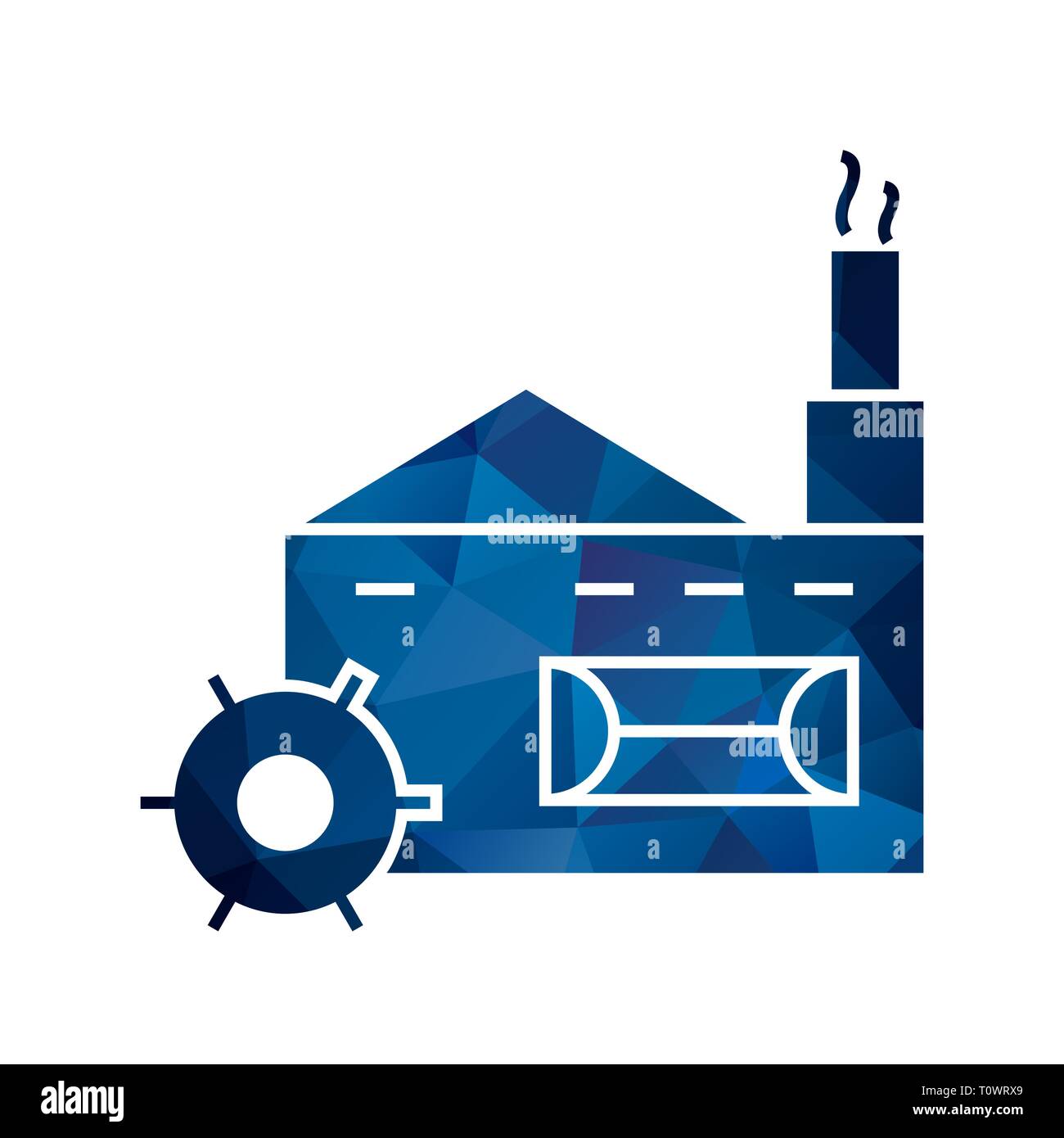 Illustration Mill Icon Stock Photo - Alamy