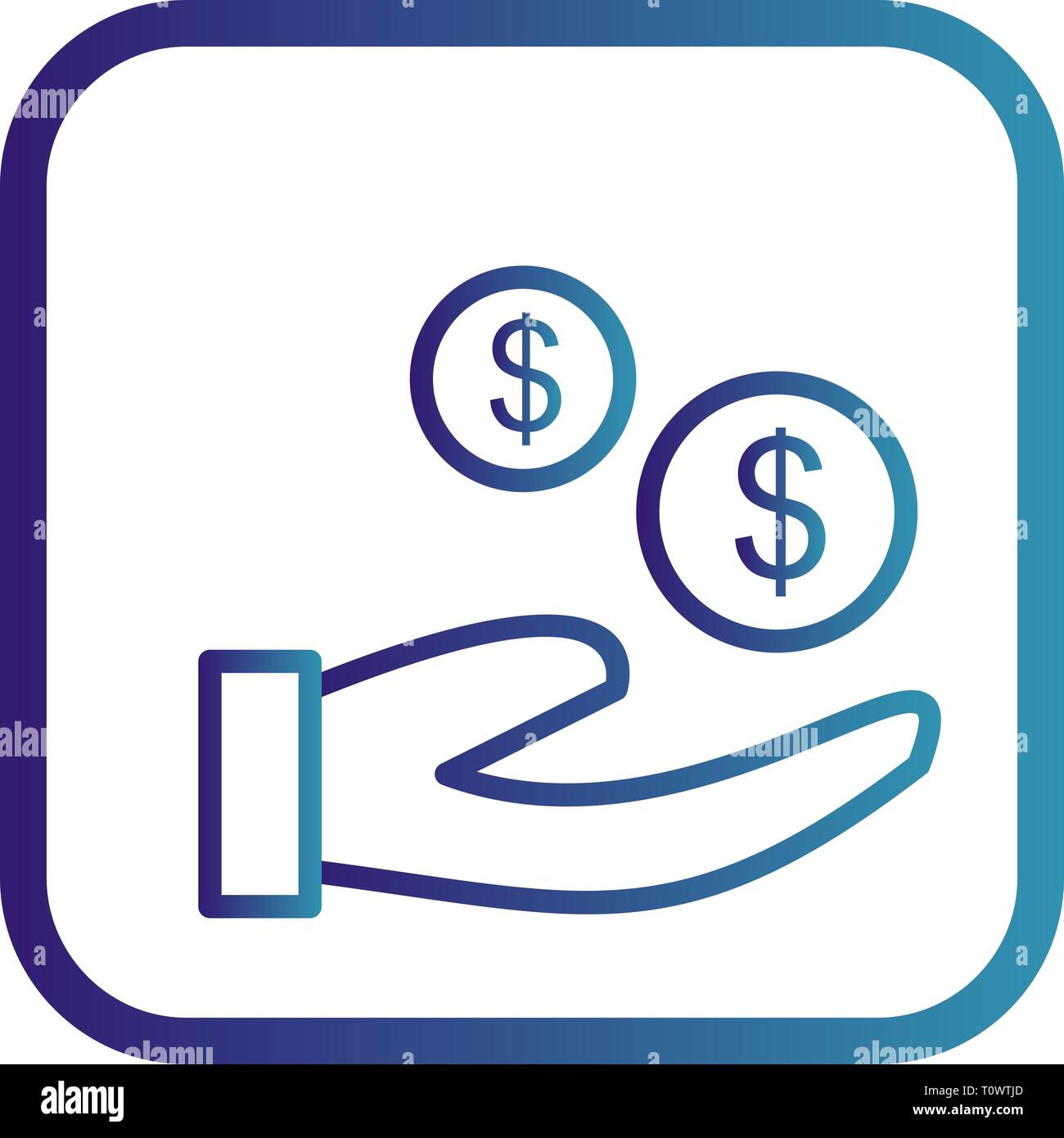 Illustration Buyer Icon Stock Photo - Alamy