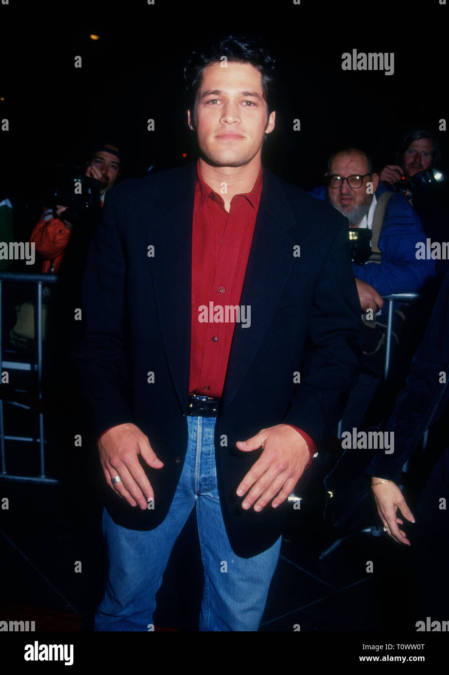 LOS ANGELES, CA - FEBRUARY 23: Actor David Gail attends New Line Cinema ...