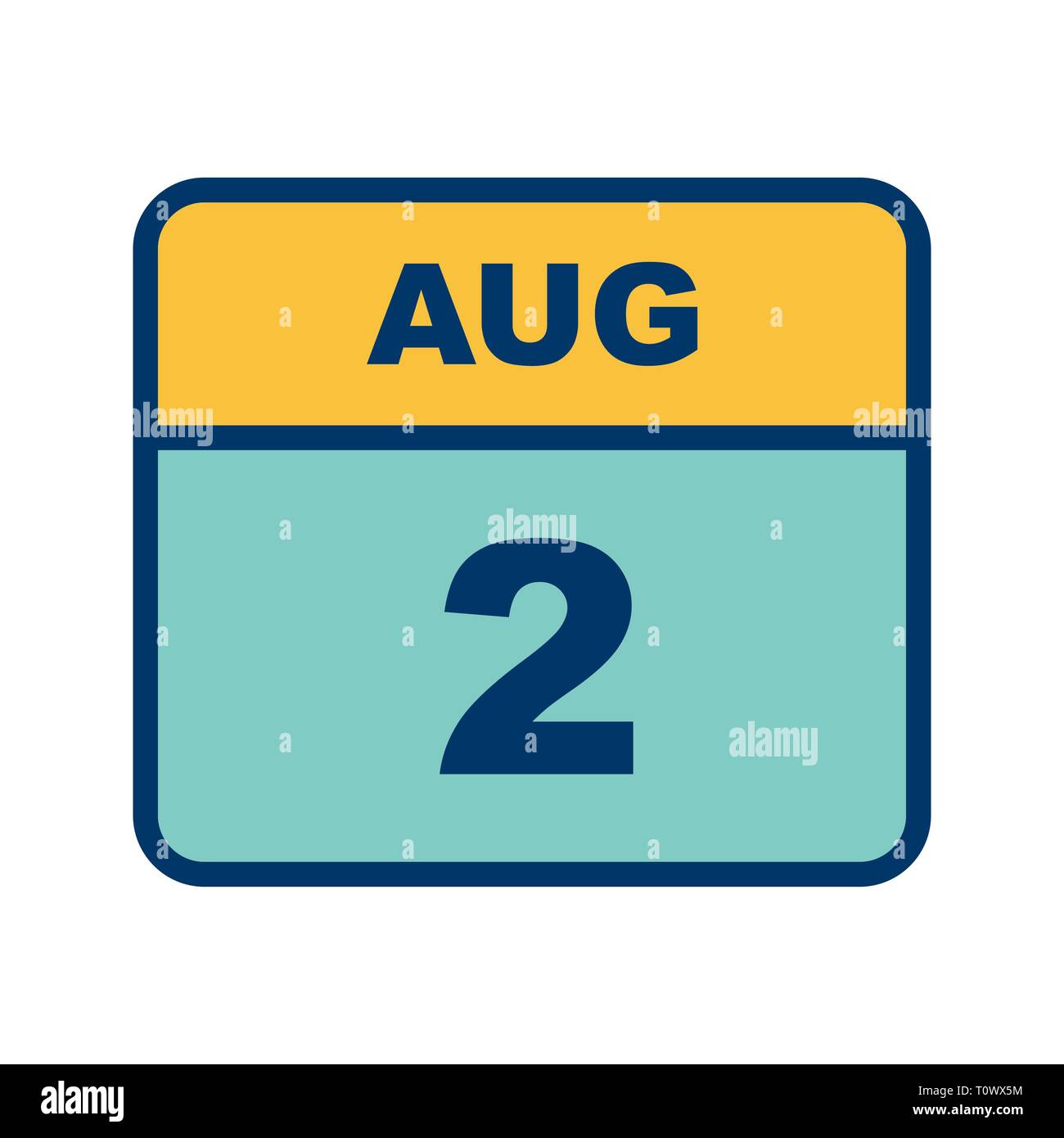 On august 2nd Cut Out Stock Images & Pictures - Alamy