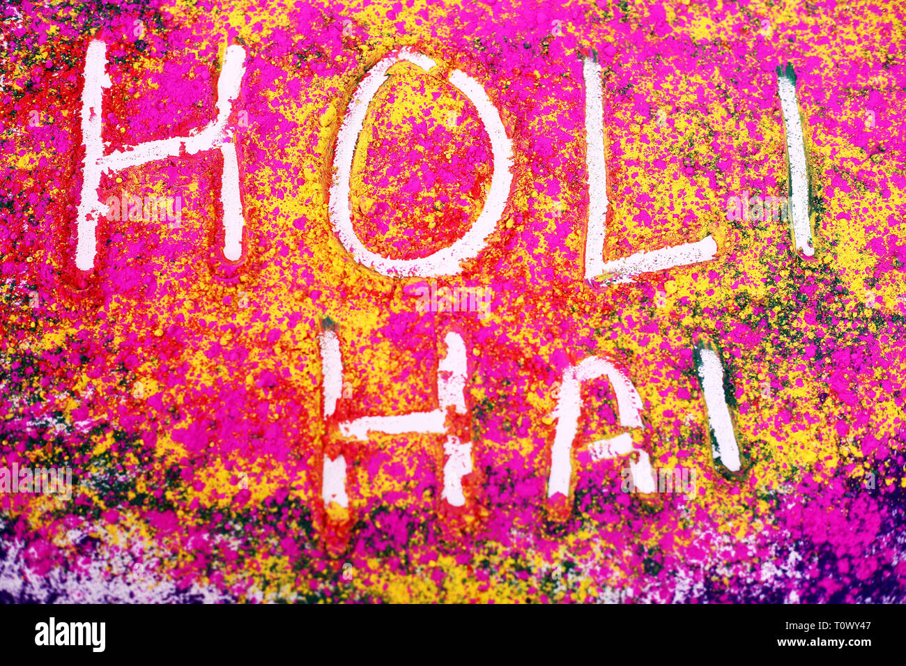 Holi powder hi-res stock photography and images - Alamy