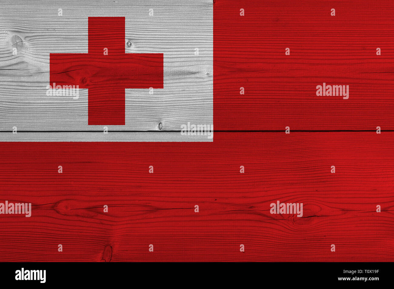Tonga flag hi-res stock photography and images - Alamy
