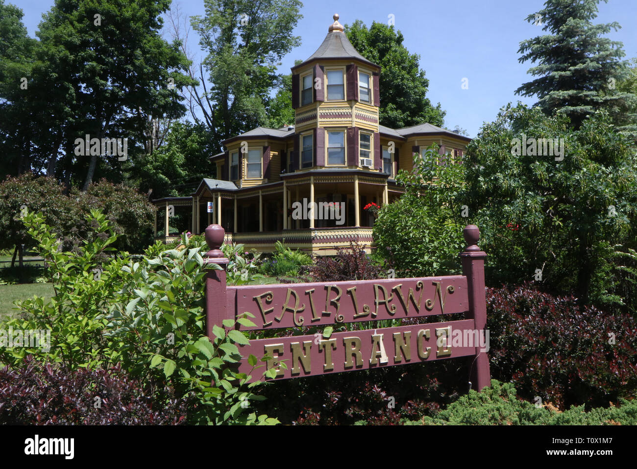 The Fairlawn in Hunter New York located in the beautiful Catskill ...