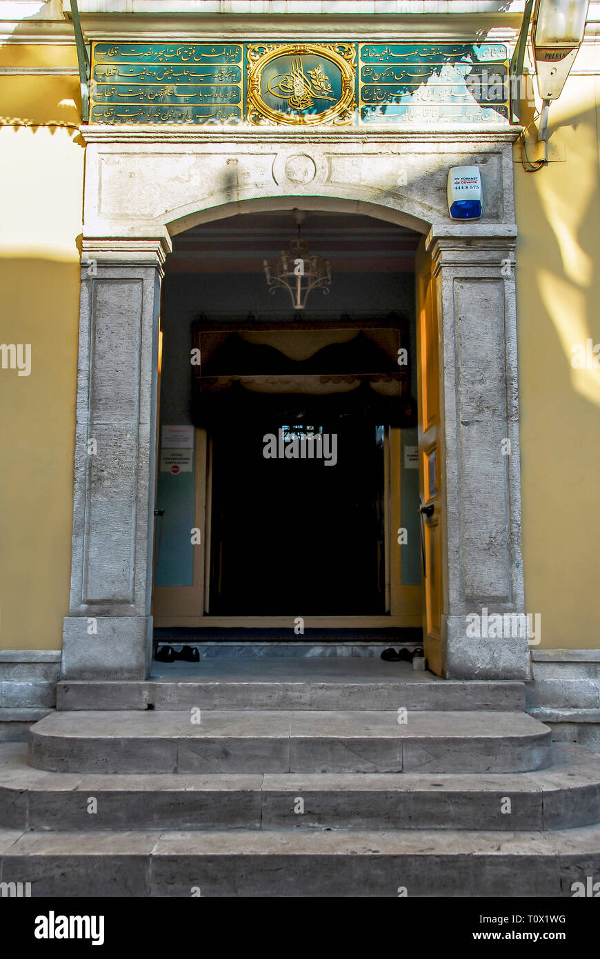 Istanbul, Turkey, 27 June 2011: Aziz Mahmud Hudayi Mosque is an Ottoman ...