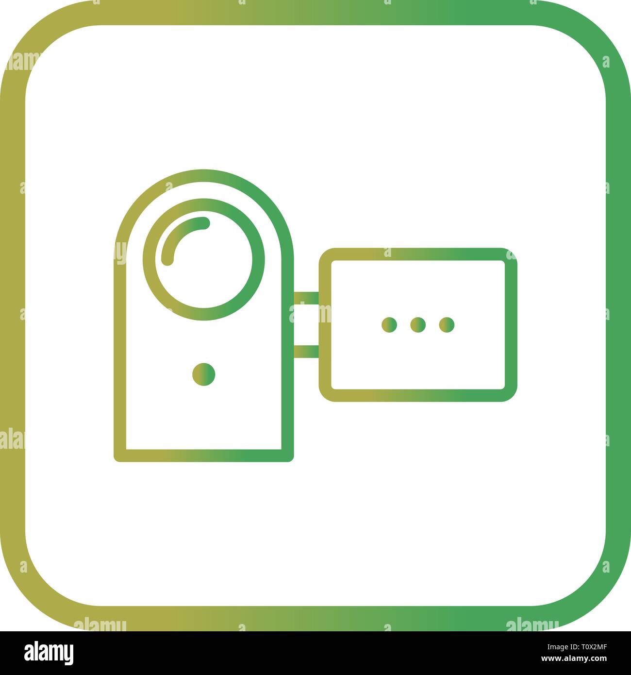 Handycam symbol hi-res stock photography and images - Alamy