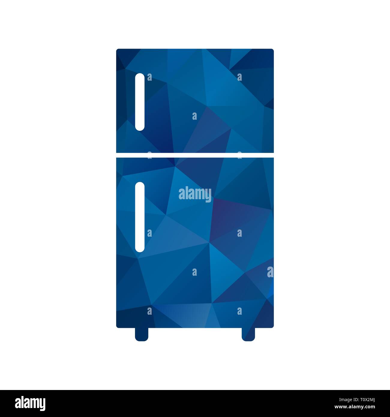 Illustration Fridge Icon Stock Photo - Alamy