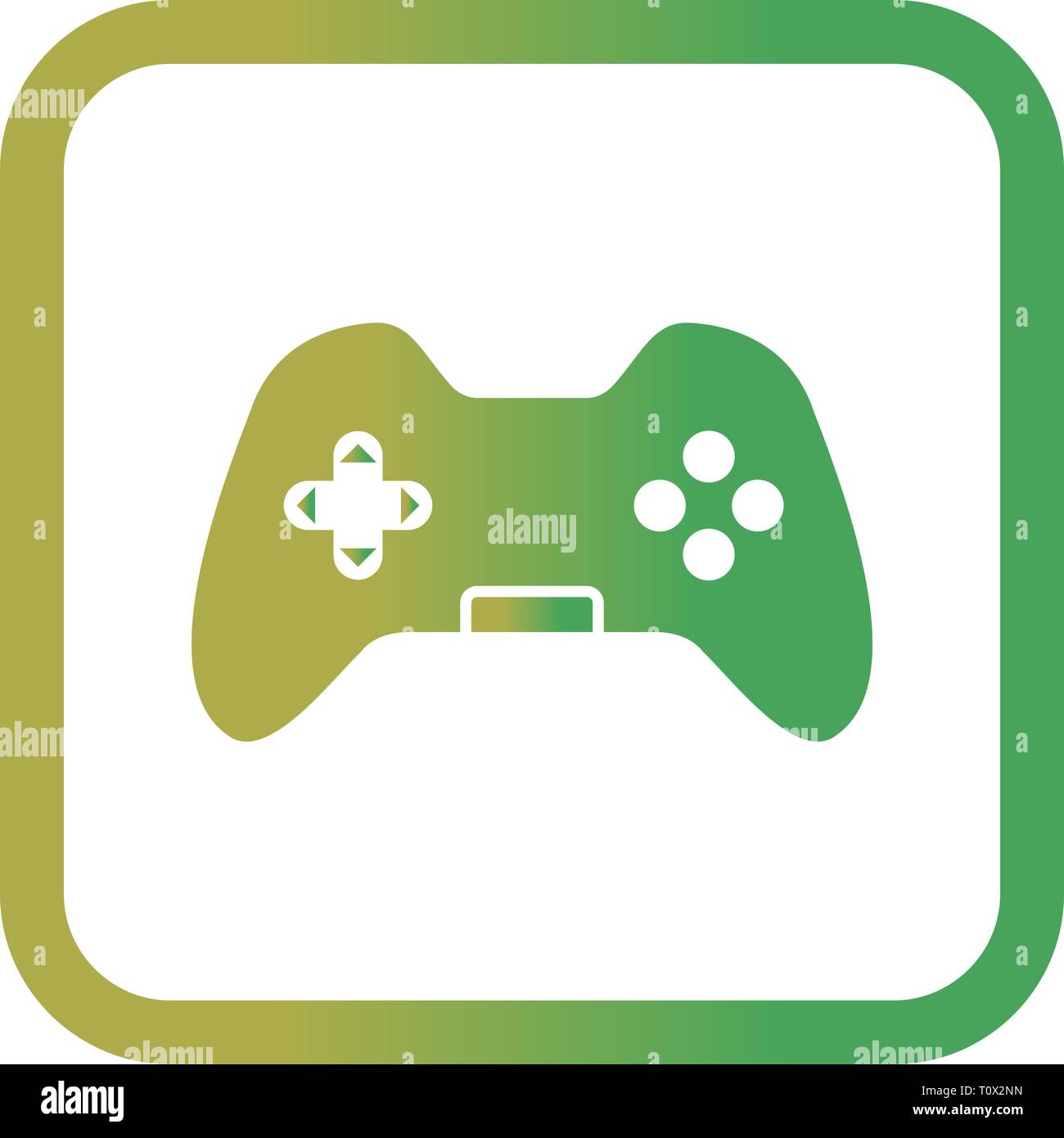 Illustration Control Pad Icon Stock Photo - Alamy