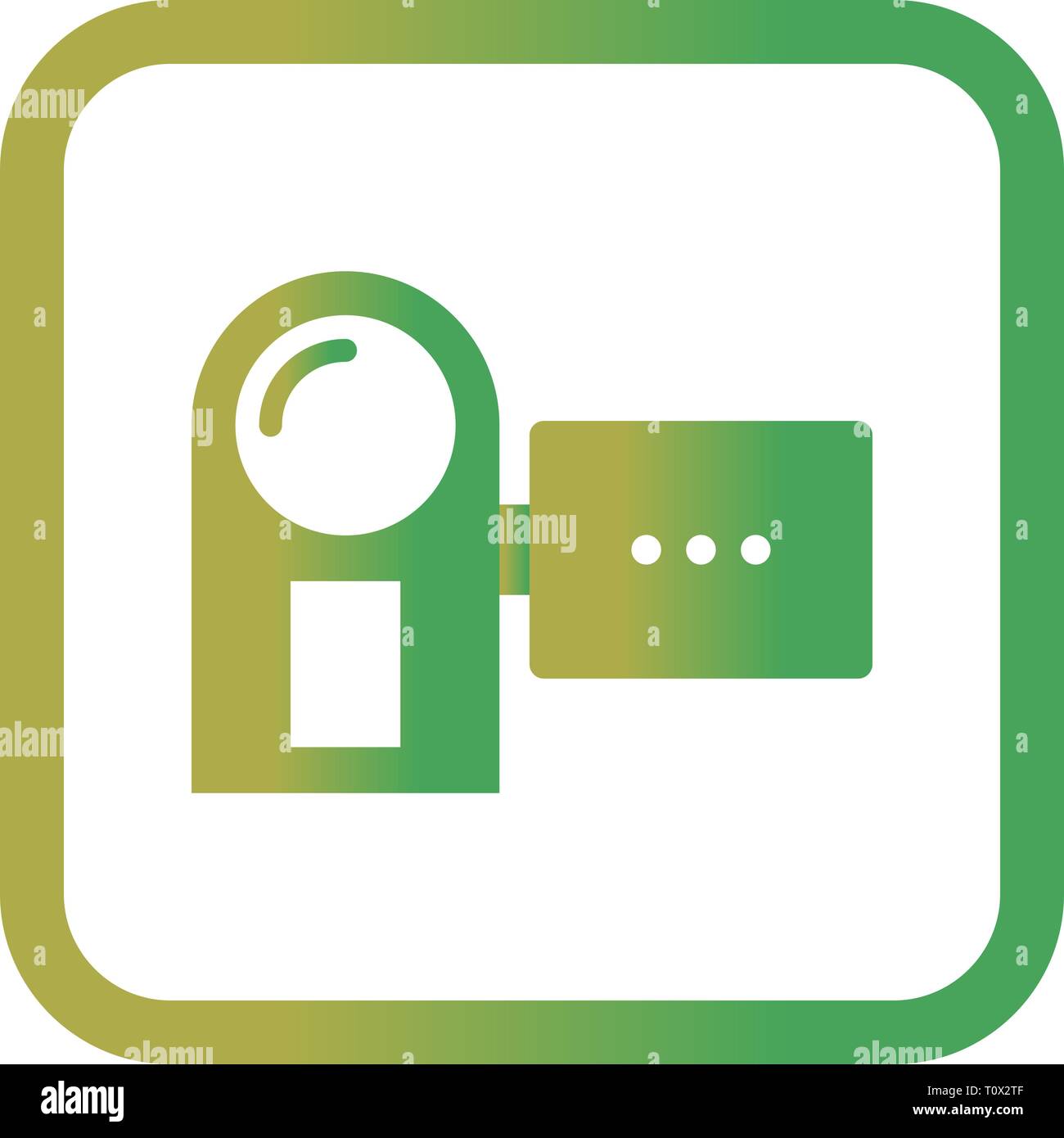 Handycam symbol hi-res stock photography and images - Alamy