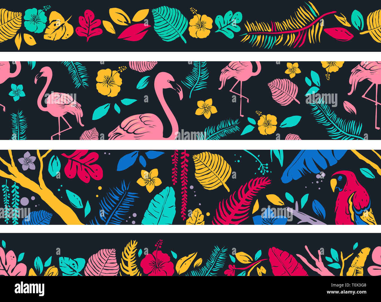 Flamingo clipart hi-res stock photography and images - Alamy