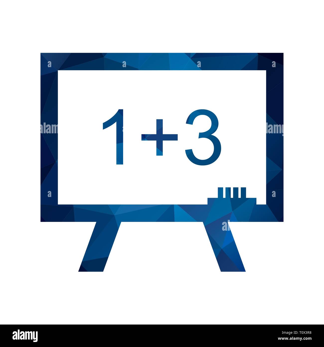 Illustration Mathematics Icon Stock Photo - Alamy