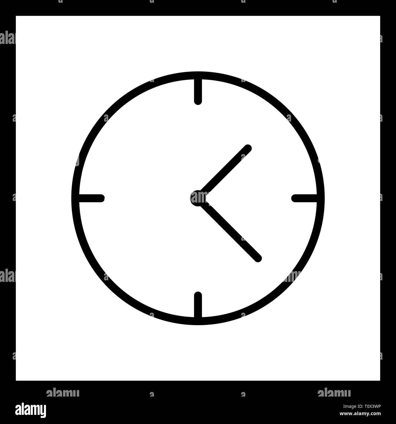 :05 clock Black and White Stock Photos & Images - Alamy