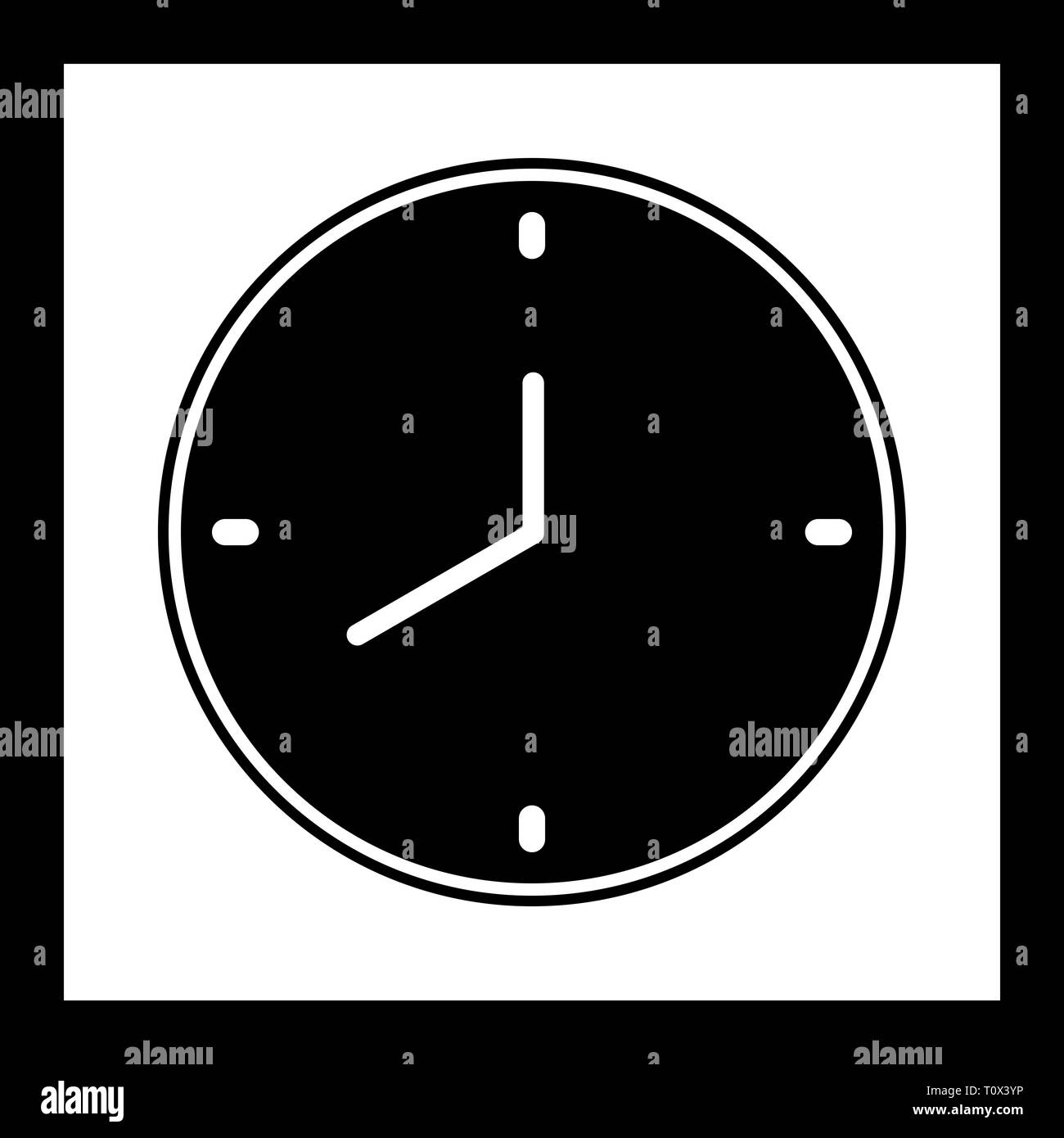 :05 clock Black and White Stock Photos & Images - Alamy