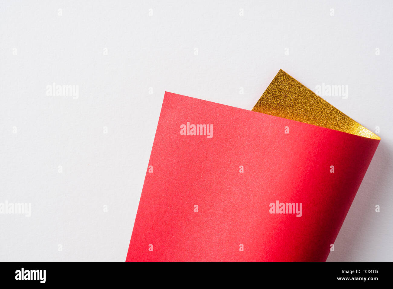 Red golden geometric shapes hi-res stock photography and images - Alamy