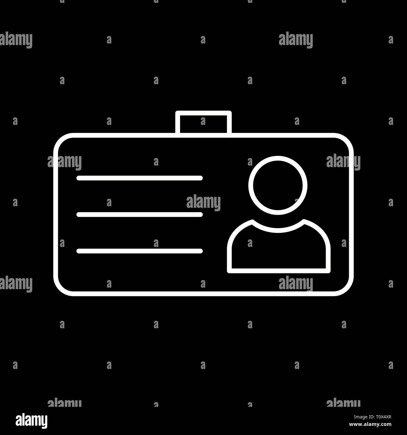 Identity card student card Black and White Stock Photos & Images - Alamy