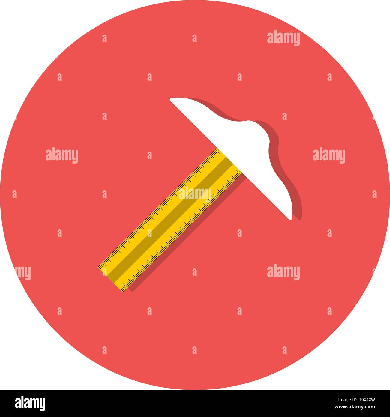Illustration Drafting Tool Icon Stock Photo - Alamy