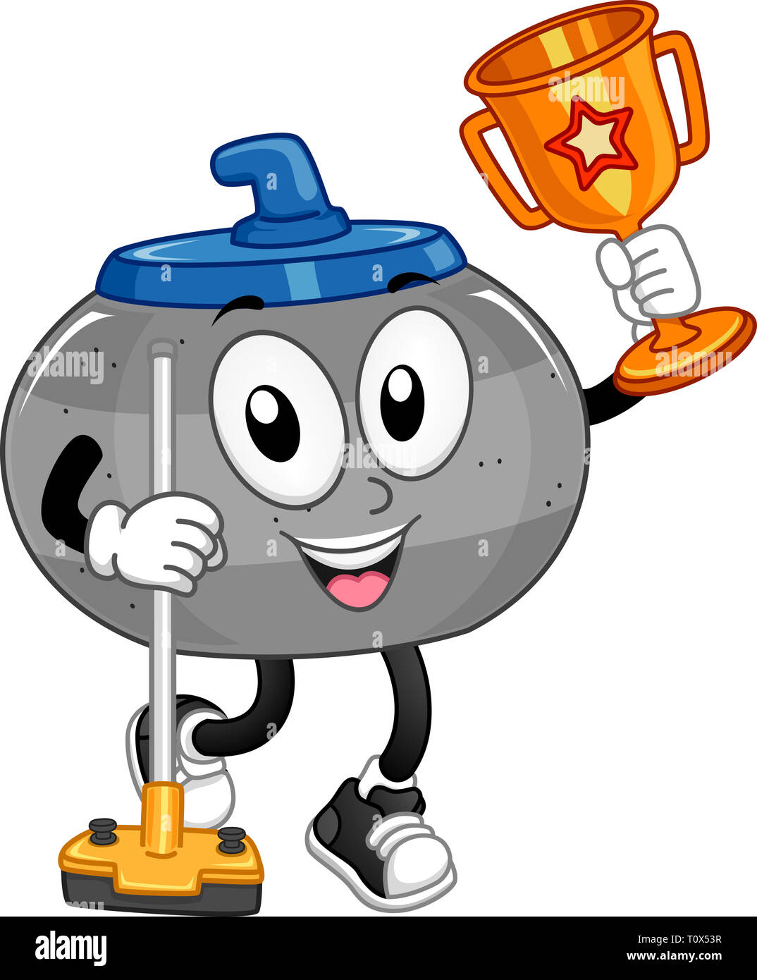 Curling Stone Clipart