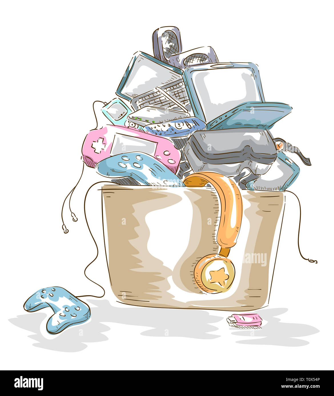 Pile Of Electronic Gadgets