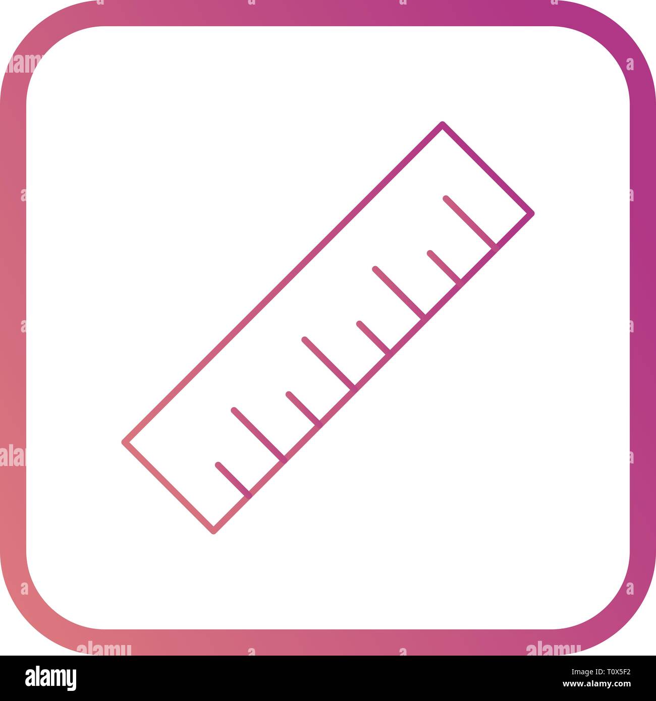 Illustration Scale Icon Stock Photo - Alamy