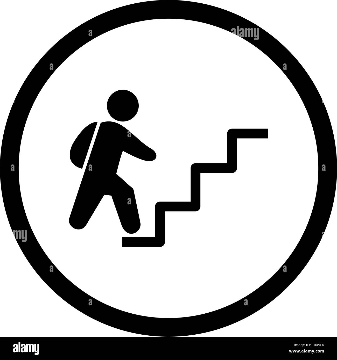 Illustration Education Goal Icon Stock Photo - Alamy