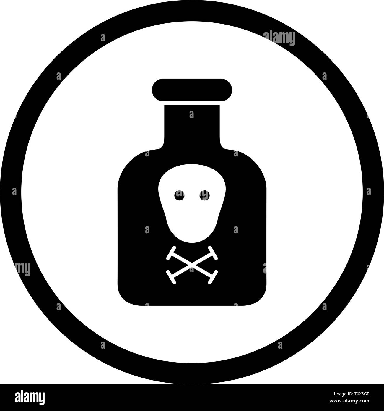 Illustration Chemicals Icon Stock Photo - Alamy