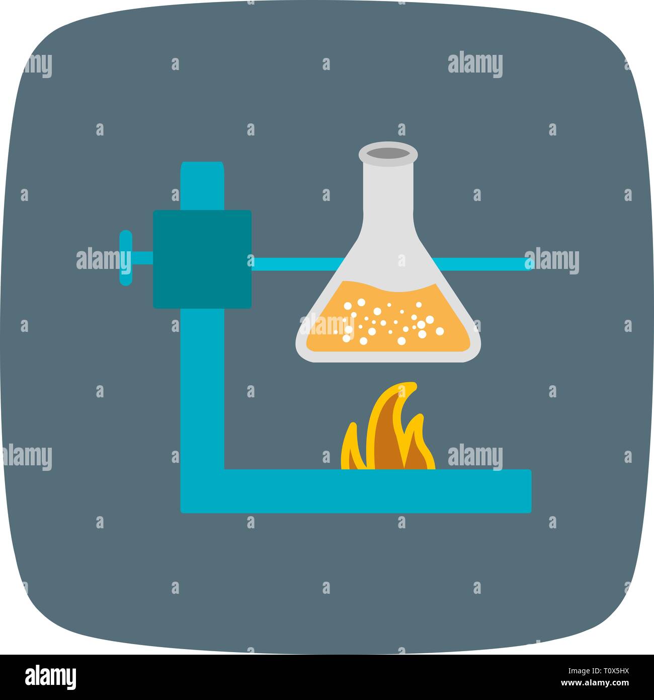 Fire under flask hi-res stock photography and images - Alamy