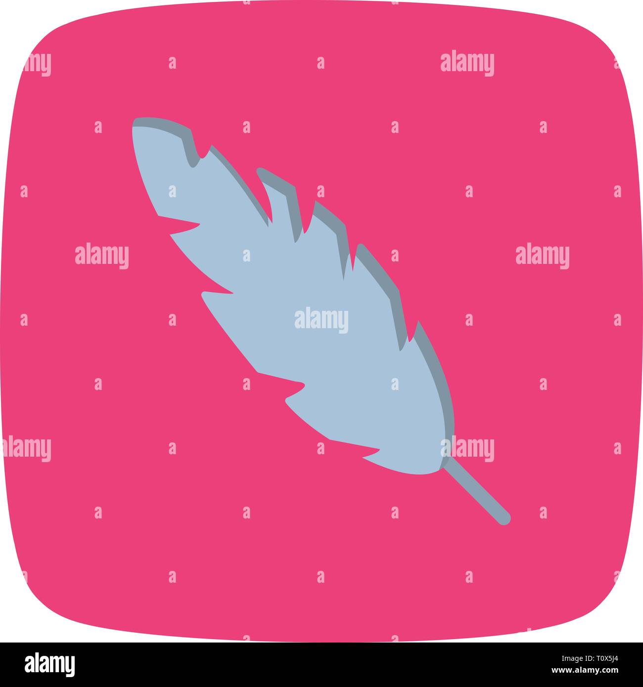 Illustration Calligraphy Icon Stock Photo - Alamy