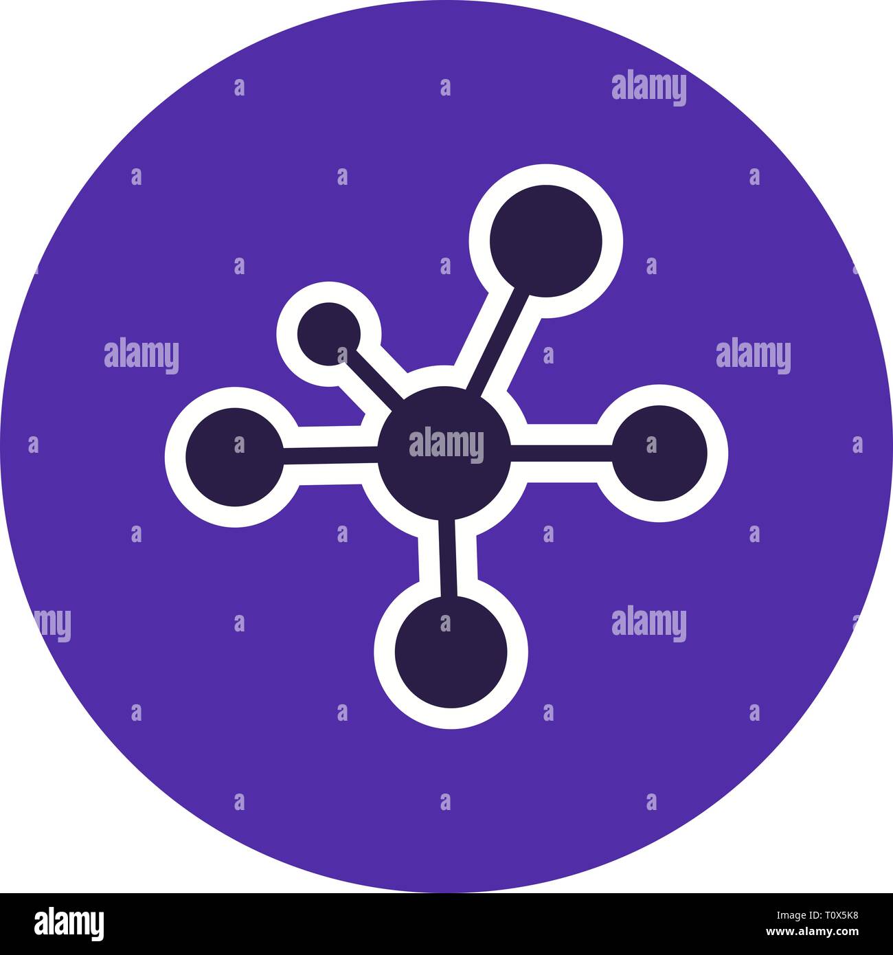 Illustration Electron Icon Stock Photo - Alamy