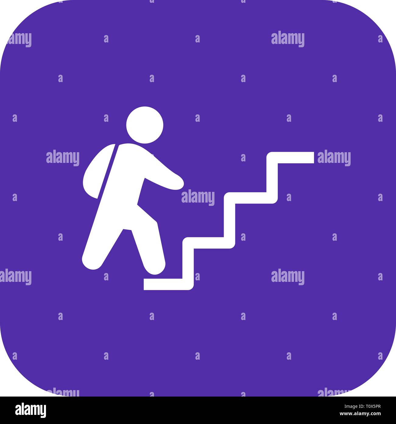 Illustration Education Goal Icon Stock Photo - Alamy