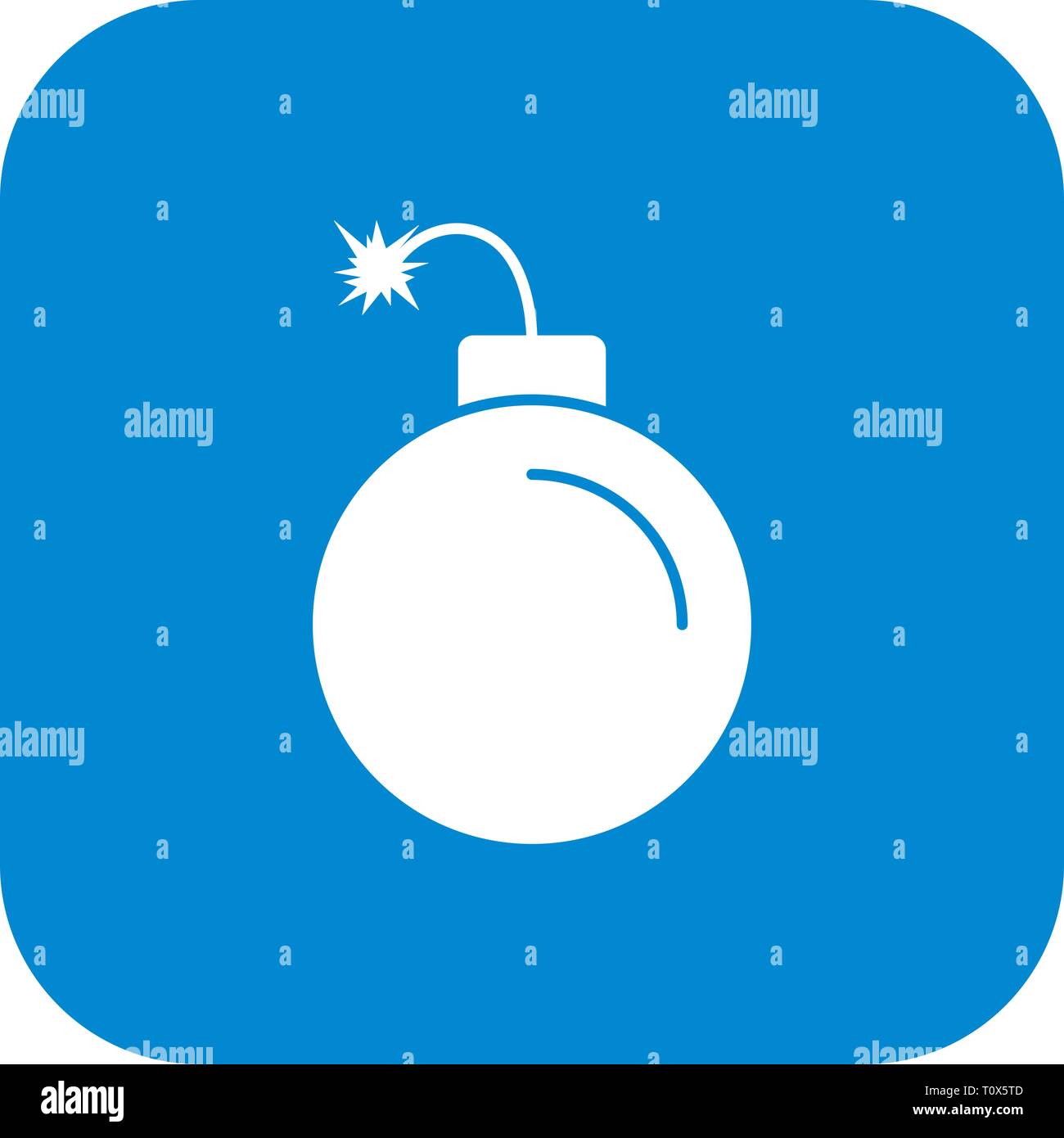 Illustration Explosion Icon Stock Photo - Alamy