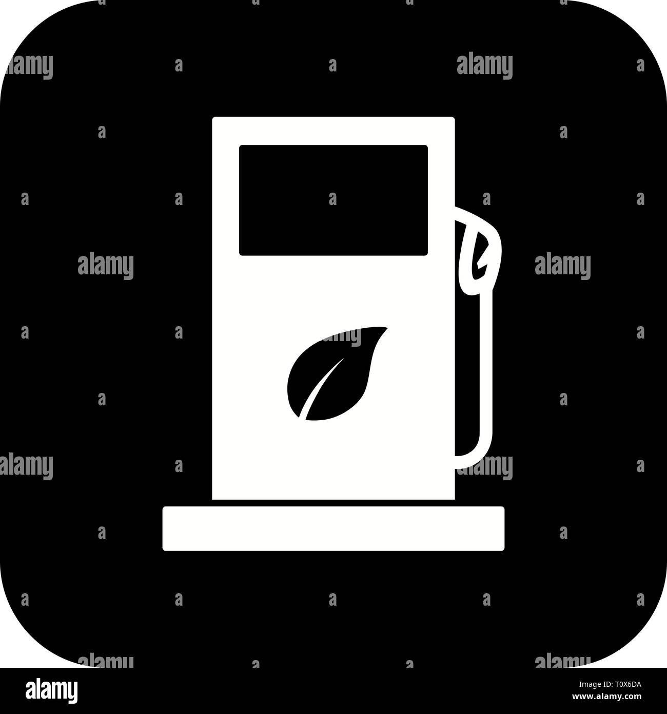 Illustration Gas Icon Stock Photo - Alamy