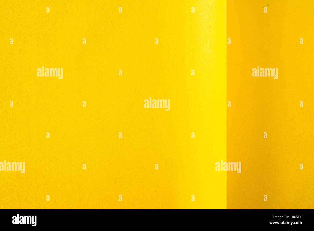 Design concept - yellow folded japanese washi paper for mockup Stock ...