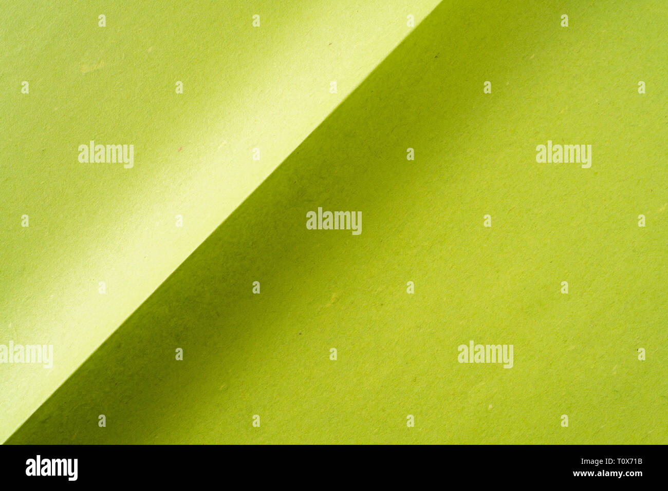 Design concept - green folded japanese washi paper for mockup Stock ...