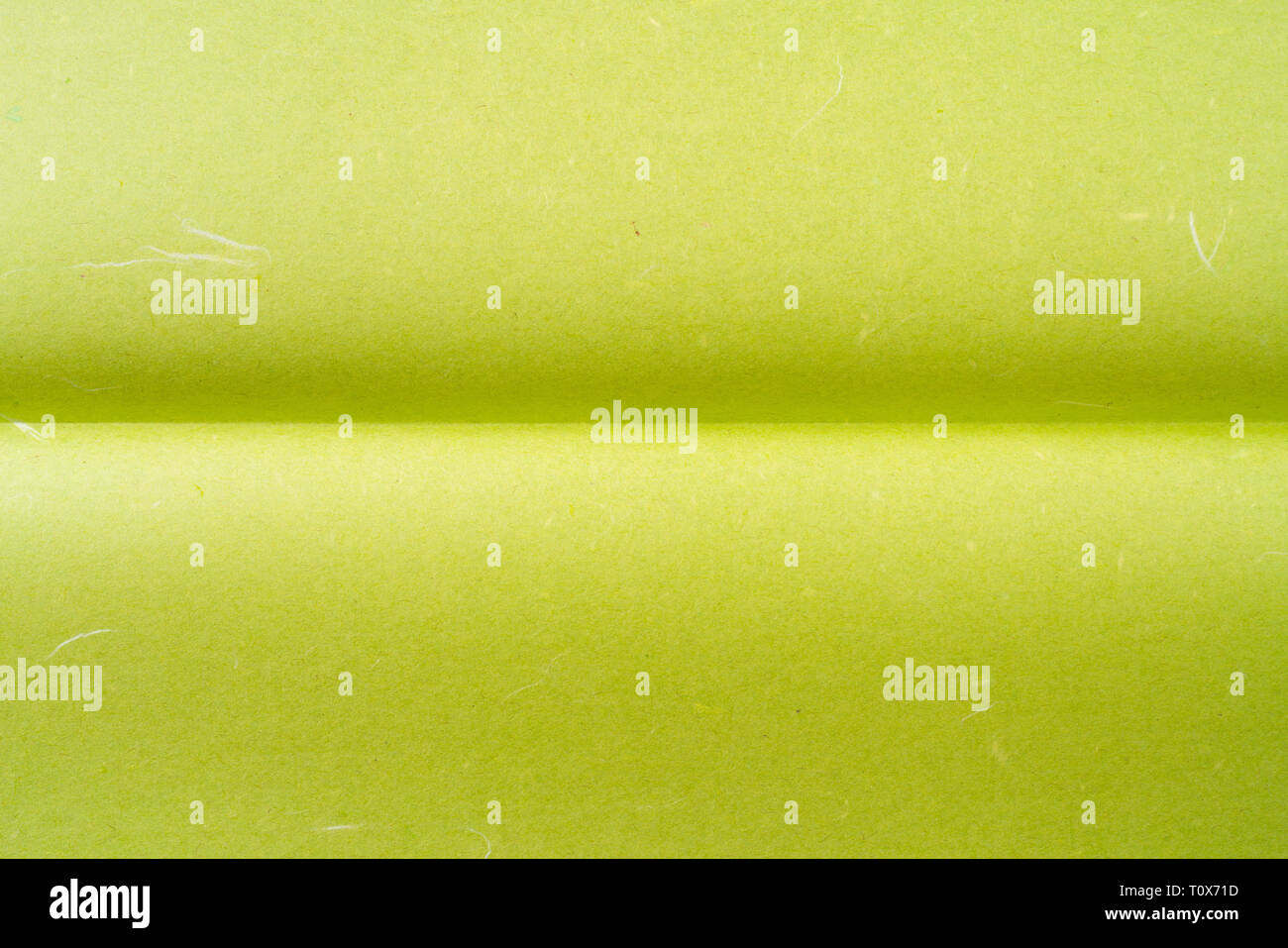 Design concept - green folded japanese washi paper for mockup Stock ...