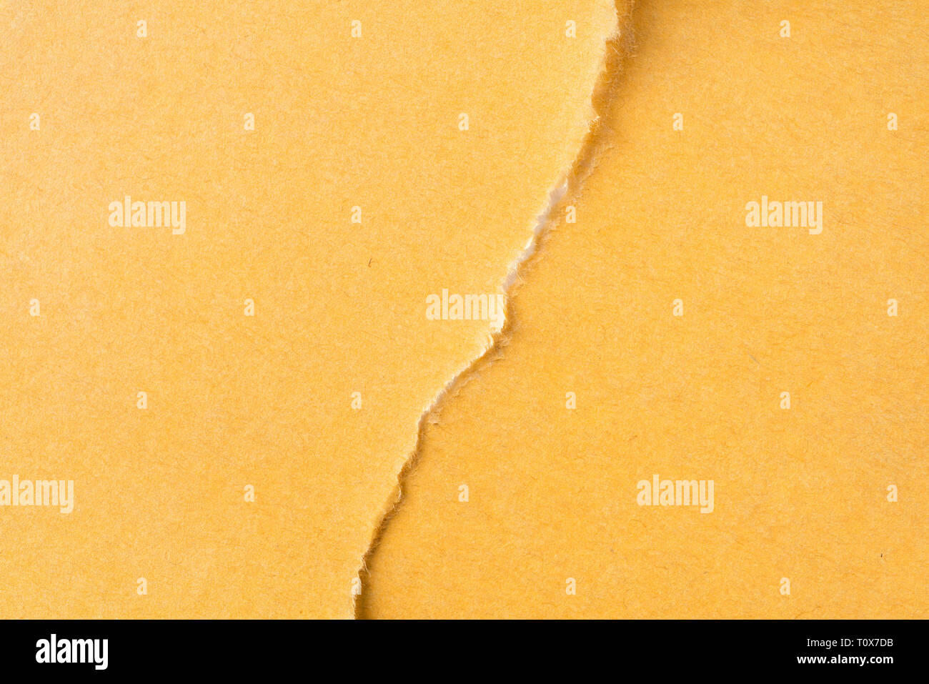 Design concept - teared yellow folded japanese washi paper for mockup ...