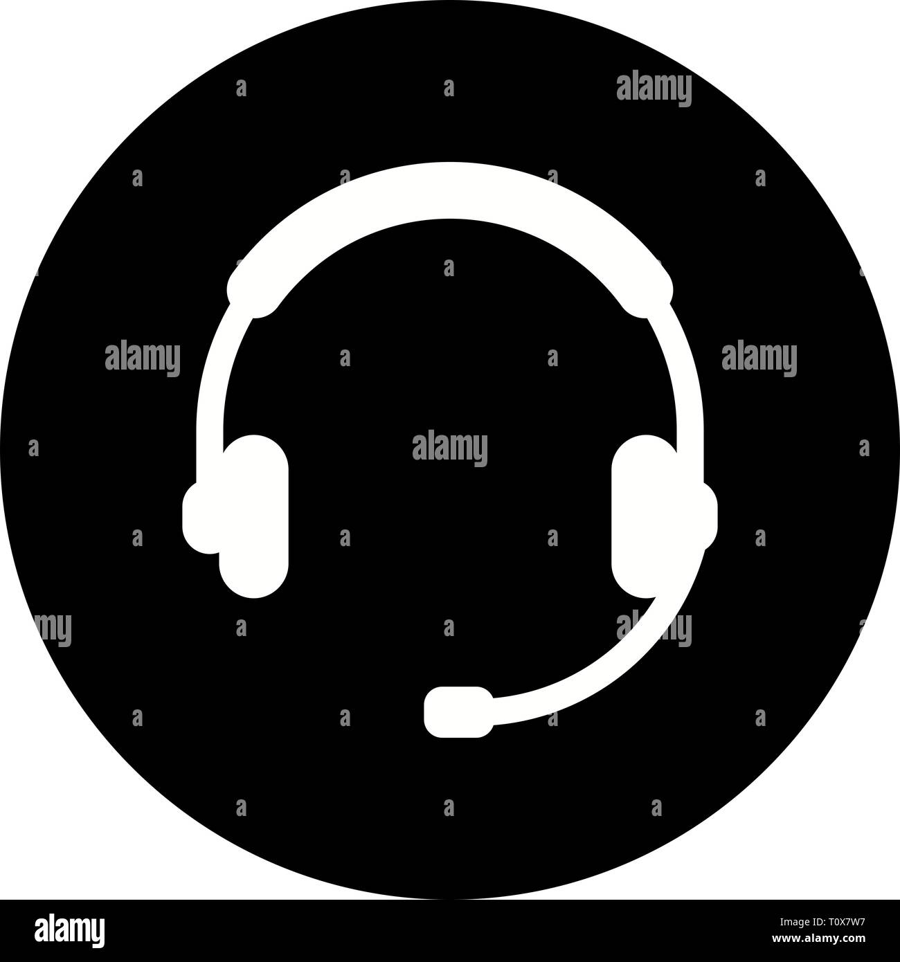 Illustration Phone Services Icon Stock Photo - Alamy