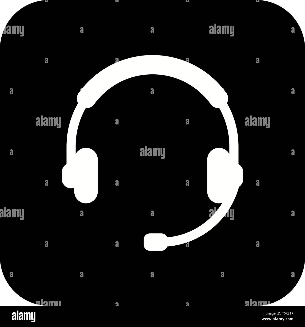 Illustration Phone Services Icon Stock Photo - Alamy