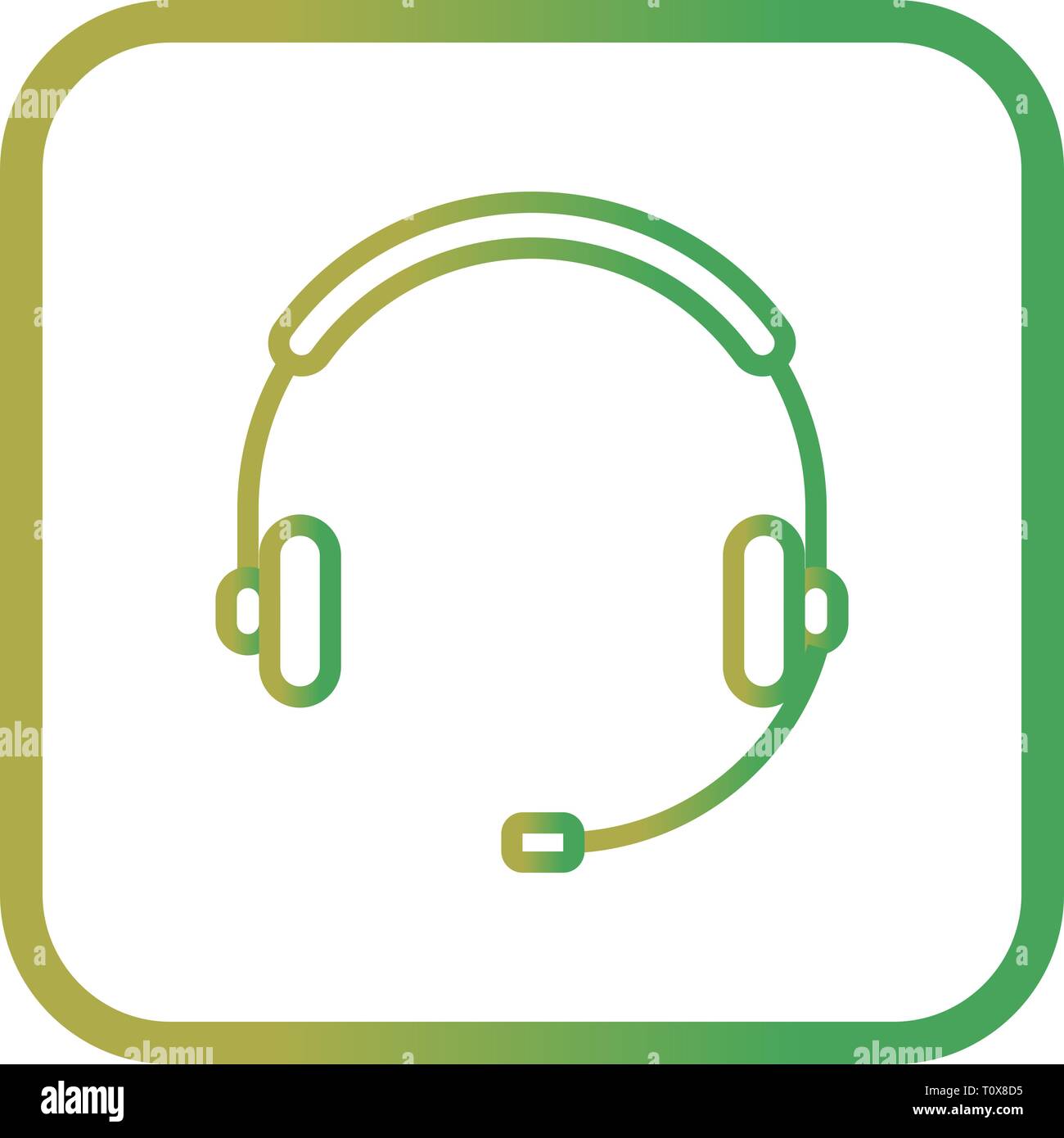 Illustration Phone Services Icon Stock Photo - Alamy