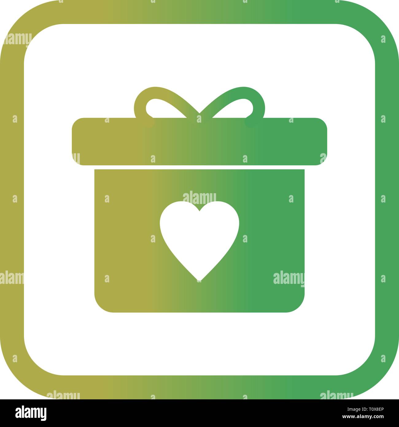 Illustration Gift Icon Stock Photo - Alamy