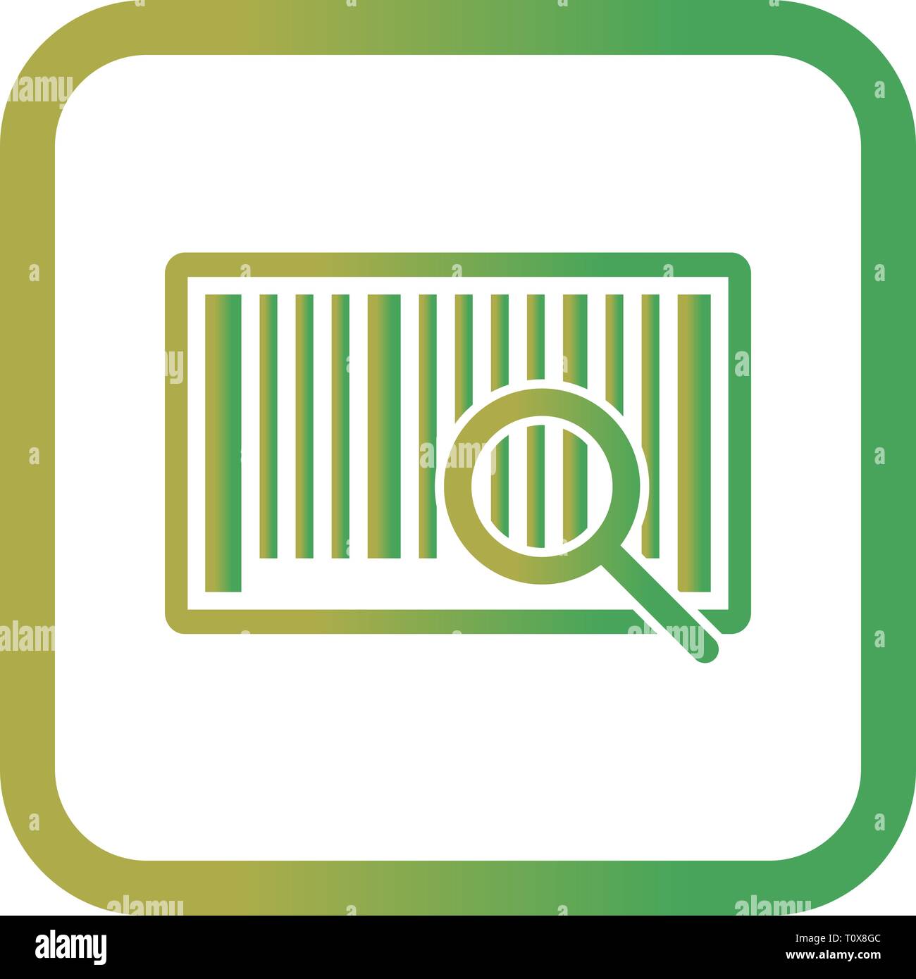 Illustration Find Product Icon Stock Photo - Alamy