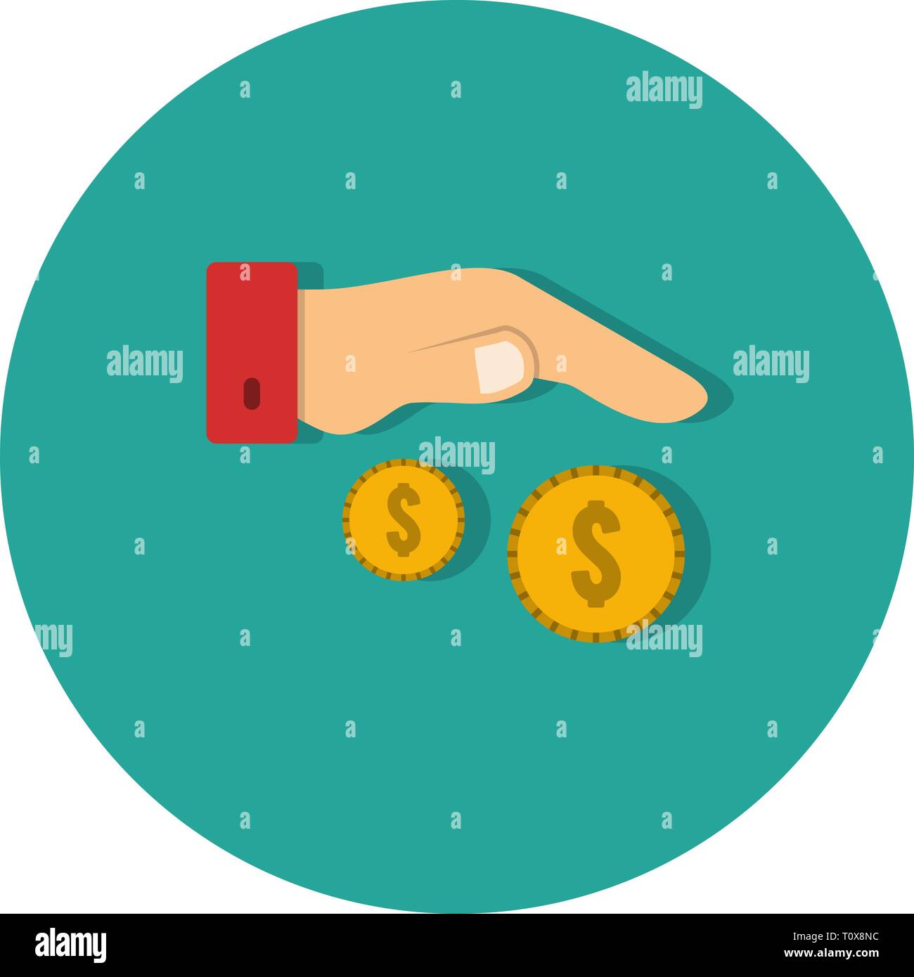 Illustration Buyer Icon Stock Photo - Alamy