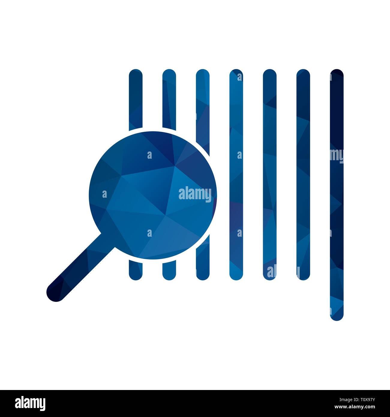 Illustration Find Product Icon Stock Photo - Alamy