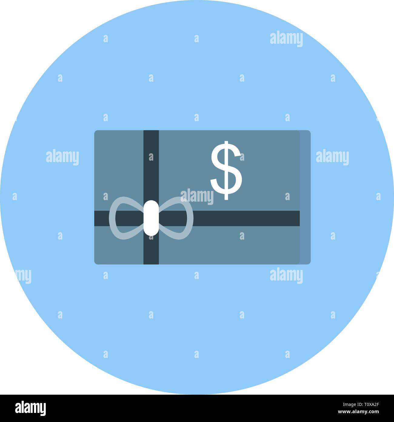 Illustration Voucher Icon Stock Photo - Alamy