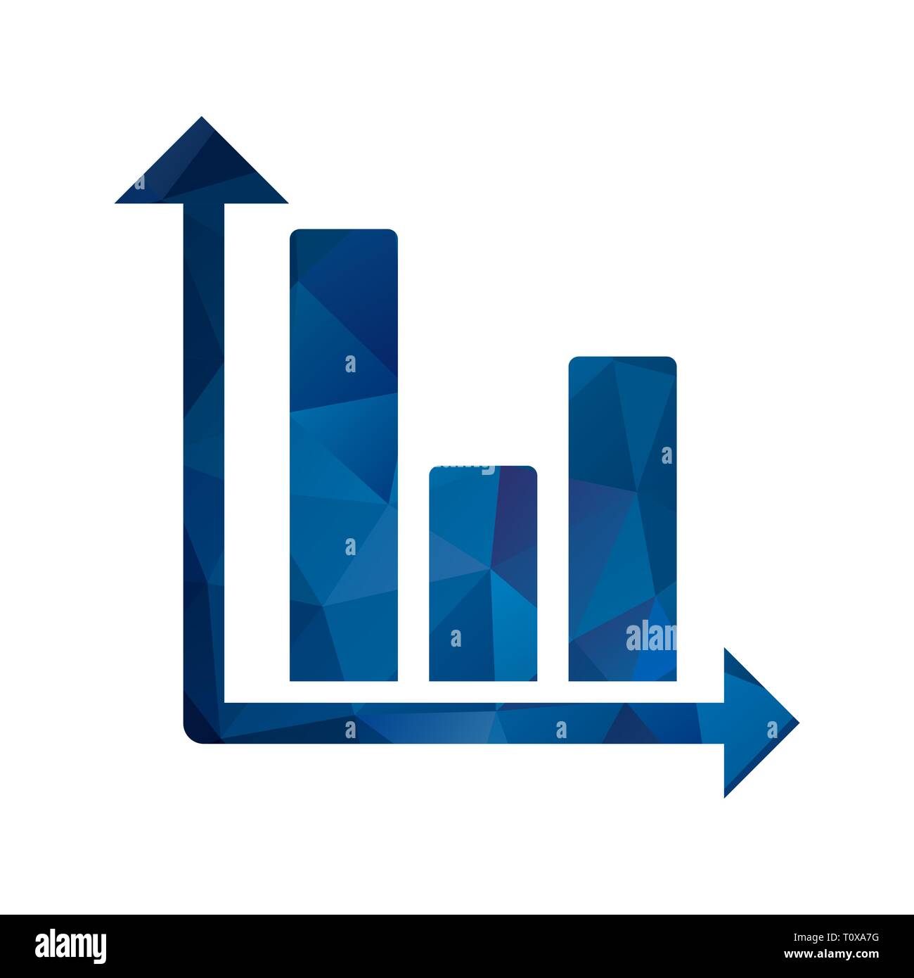 Polygonal chart Cut Out Stock Images & Pictures - Alamy