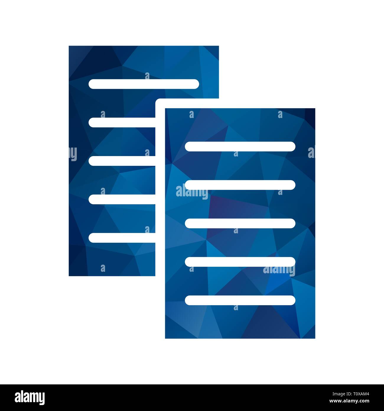 Illustration Files Icon Stock Photo - Alamy