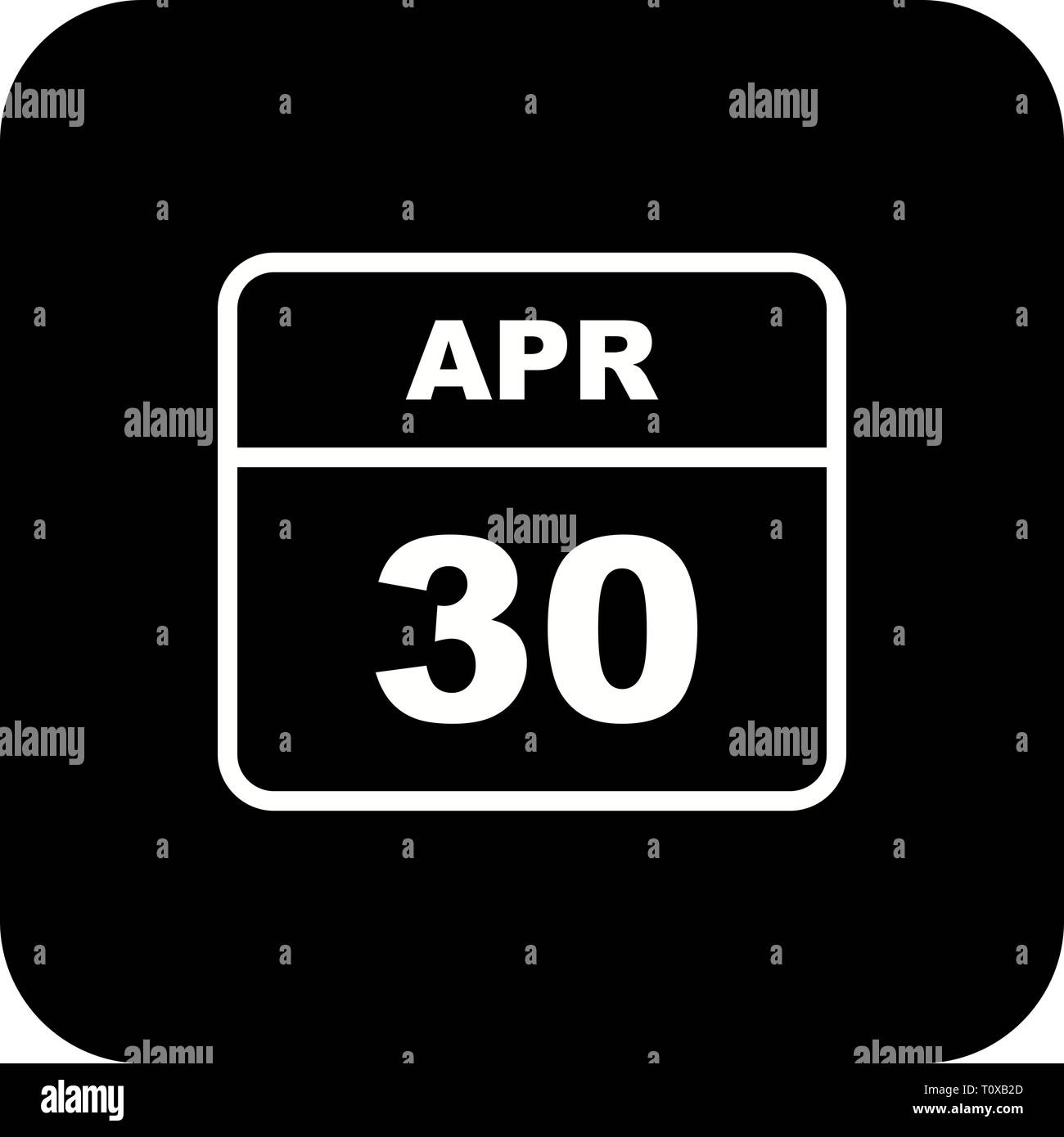 30 calendar Black and White Stock Photos & Images - Alamy