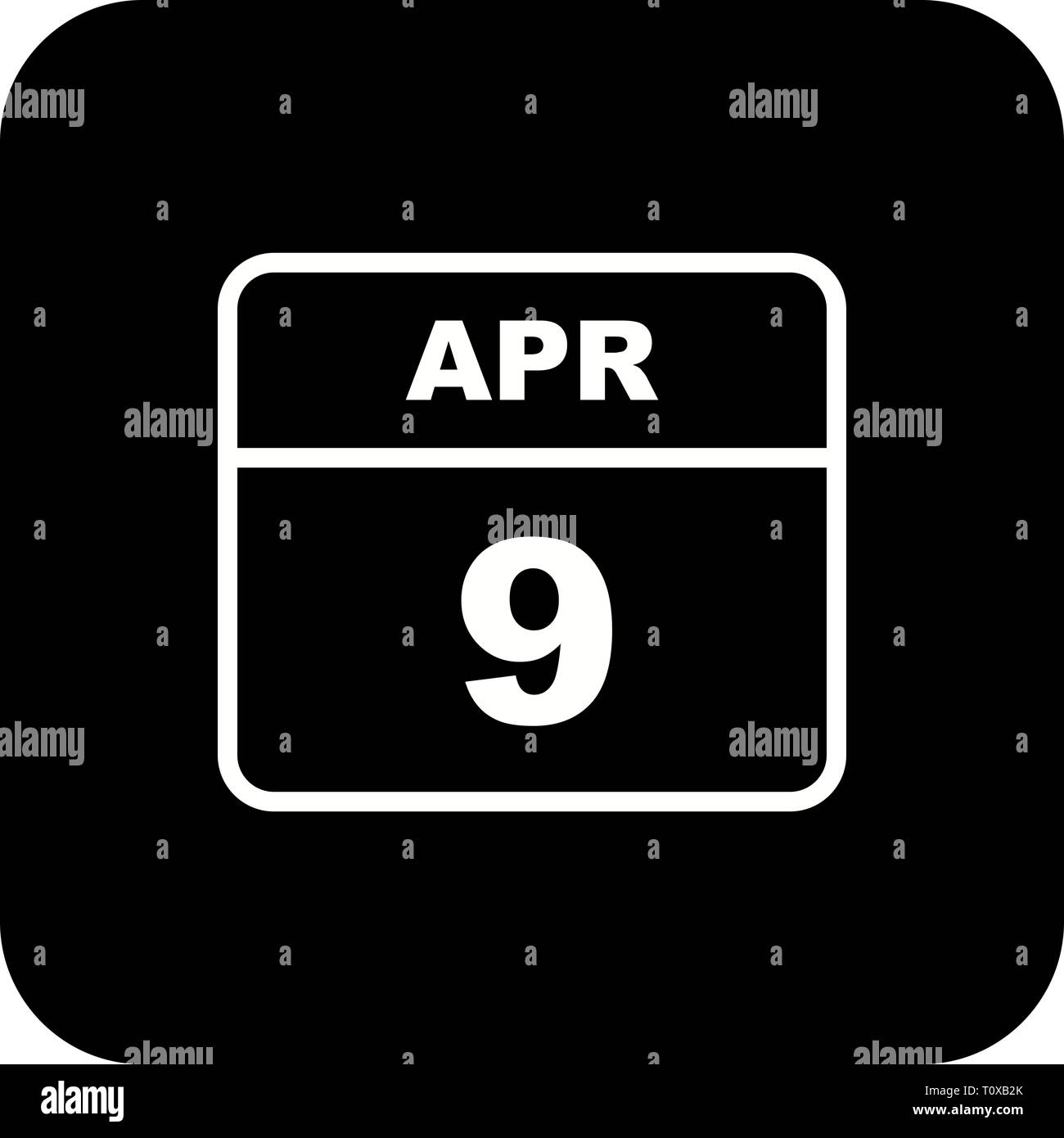9 apr Black and White Stock Photos & Images - Alamy