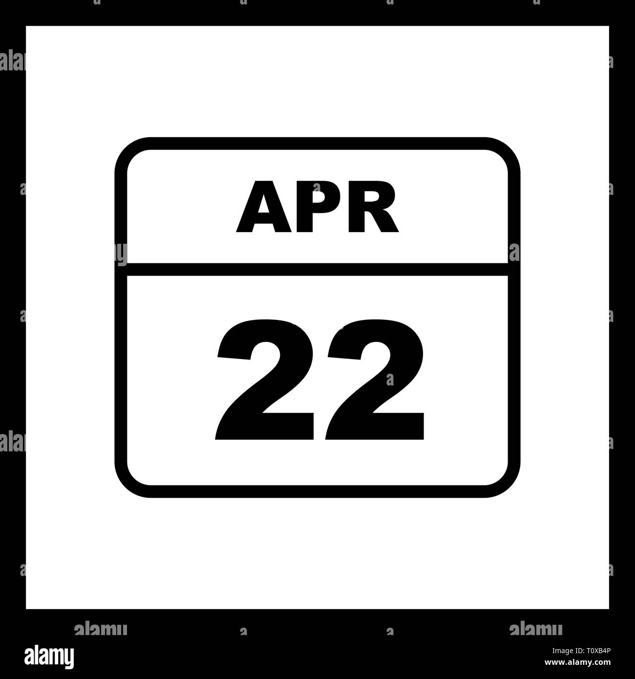 22 calendar Black and White Stock Photos & Images - Alamy